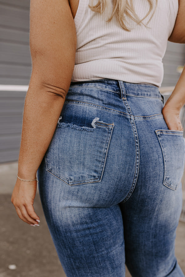 Risen The Hartlen High Waist Distressed Jean Curves • Impressions ...