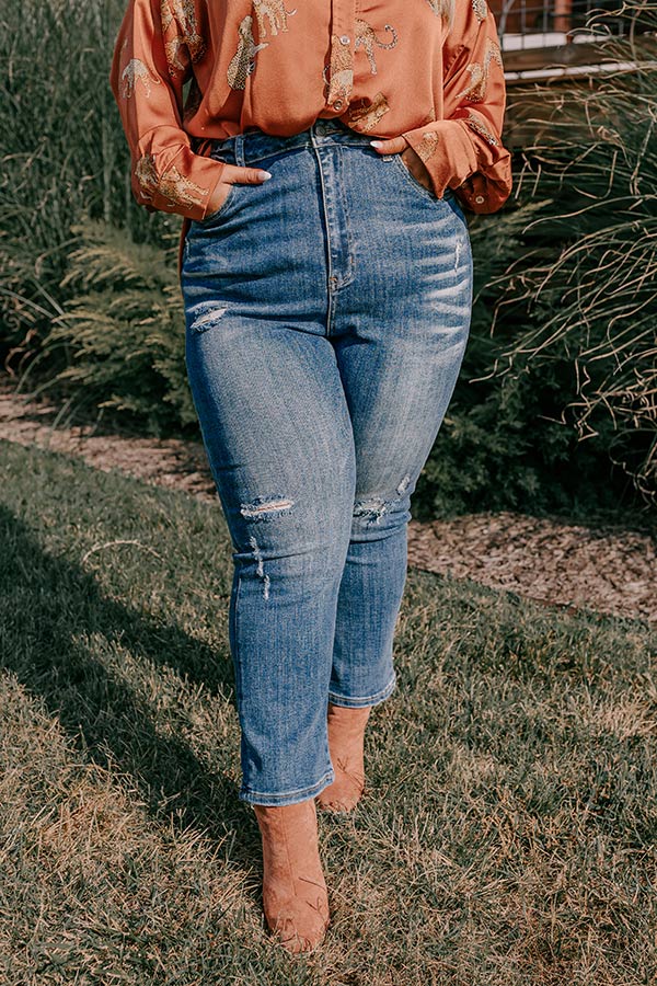 Risen The Hartlen High Waist Distressed Jean Curves – Impressions ...