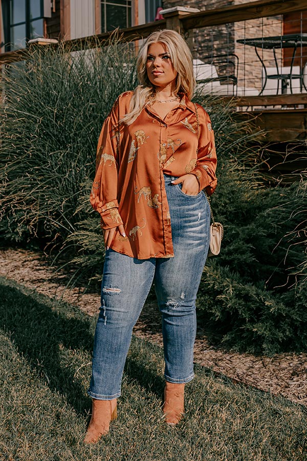 Risen The Hartlen High Waist Distressed Jean Curves • Impressions ...