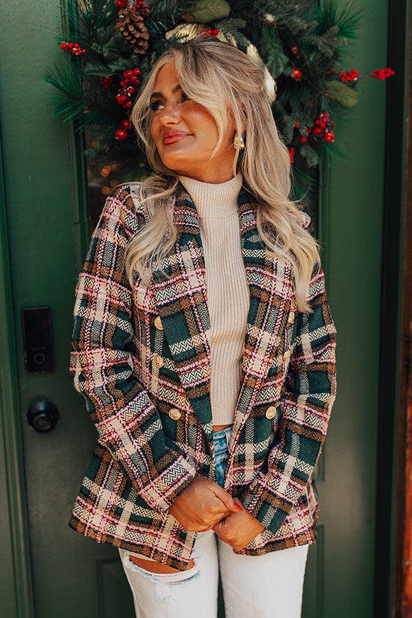 Favorable Day Tweed Blazer • Impressions Online Boutique