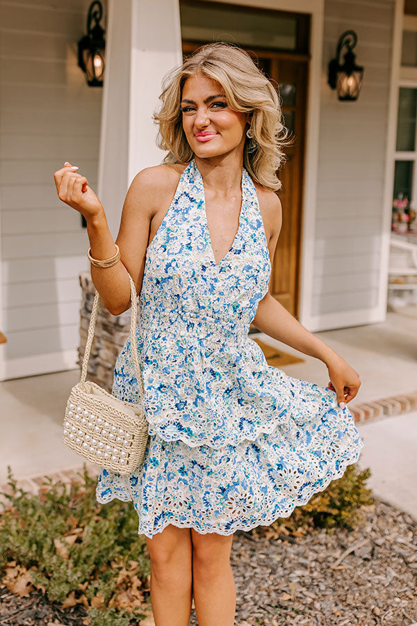 Radiant Blessings Eyelet Mini Dress • Impressions Online Boutique