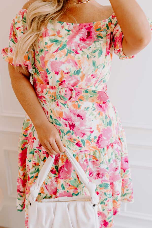 Quite Dashing Floral Dress Curves – Impressions Online Boutique