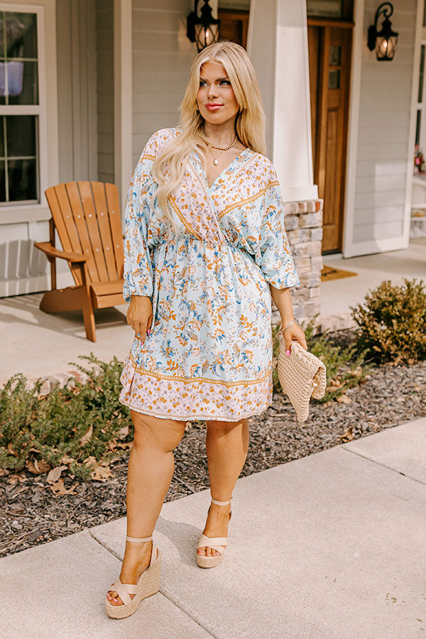 Flower Field Lane Dress Curves • Impressions Online Boutique