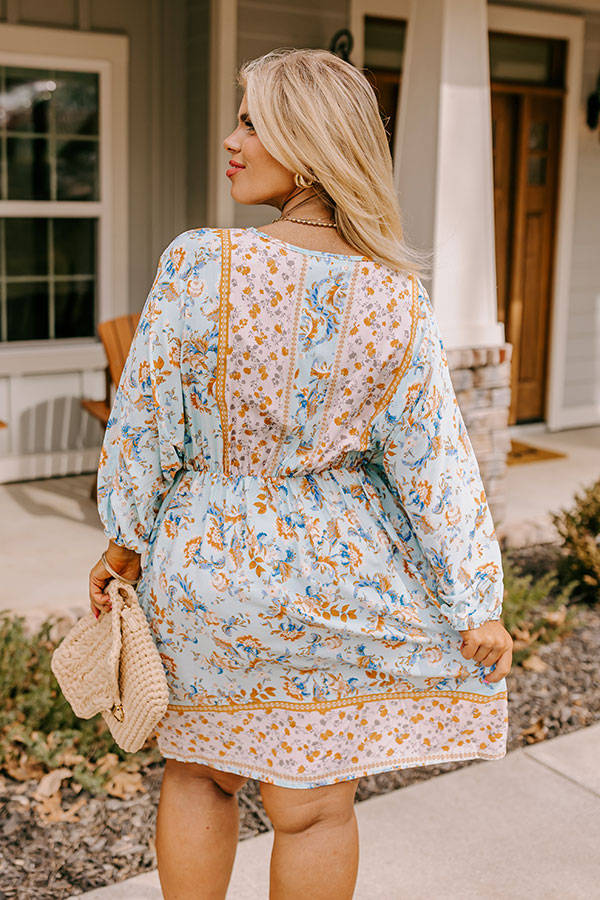 Flower Field Lane Dress Curves • Impressions Online Boutique