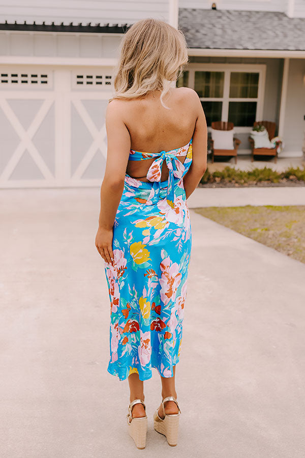 Whimsy And Wishes Floral Midi • Impressions Online Boutique