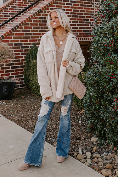 Haute Harmony Sherpa Jacket – Impressions Online Boutique