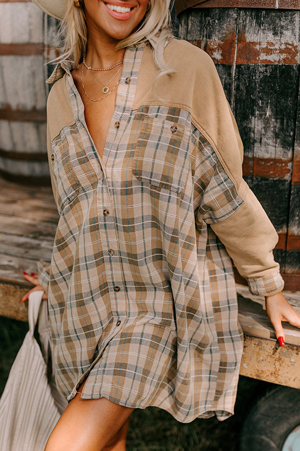 Vail Views Plaid Tunic Dress – Impressions Online Boutique