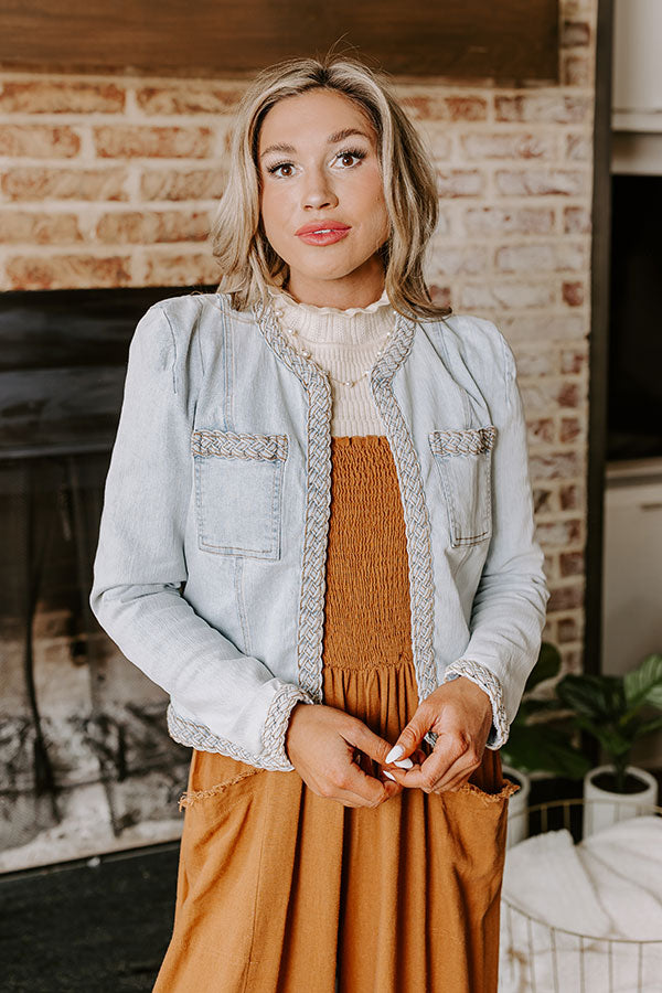 Sweet Truth Denim Jacket • Impressions Online Boutique