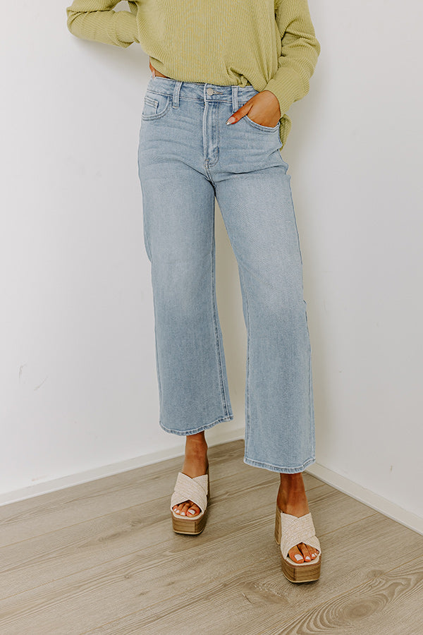 Just USA Wren High Waist Straight Leg Jean in Light Wash • Impressions ...