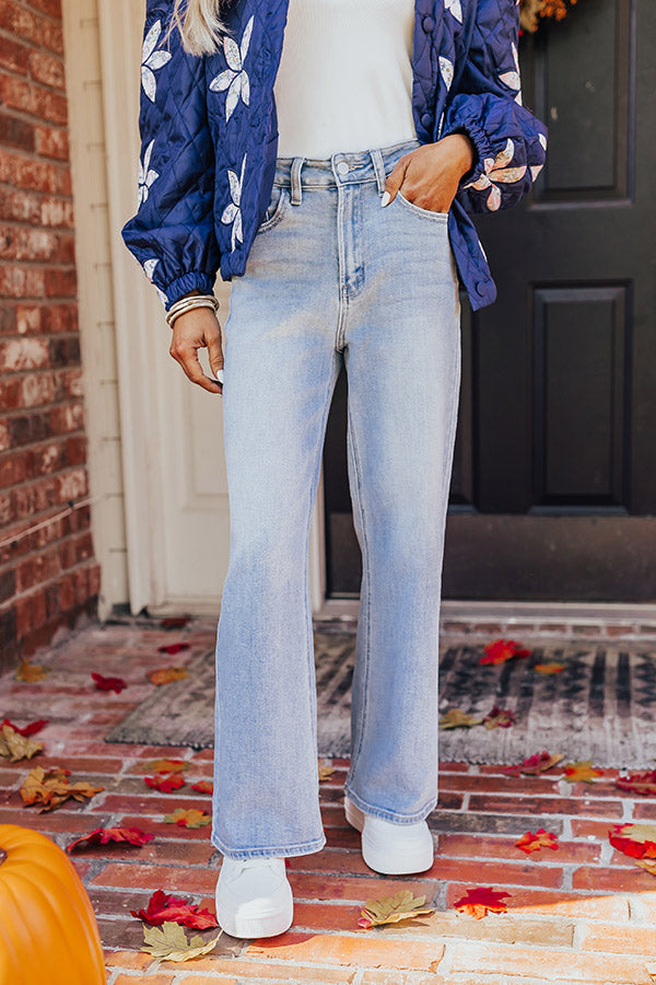 Just USA Wren High Waist Straight Leg Jean in Light Wash – Impressions ...