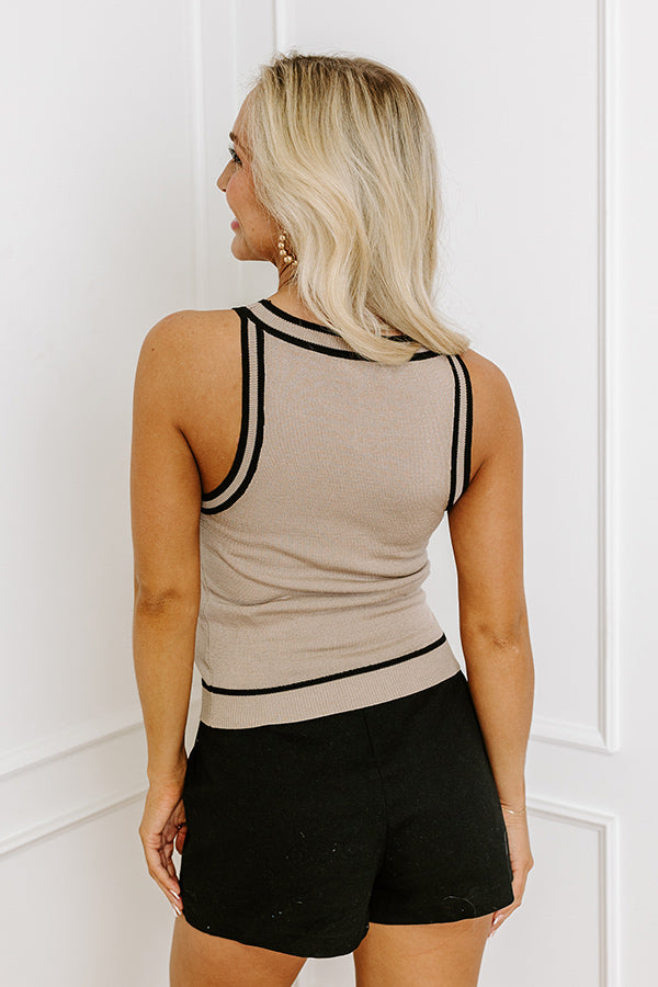 Social Hour Knit Top in Taupe – Impressions Online Boutique