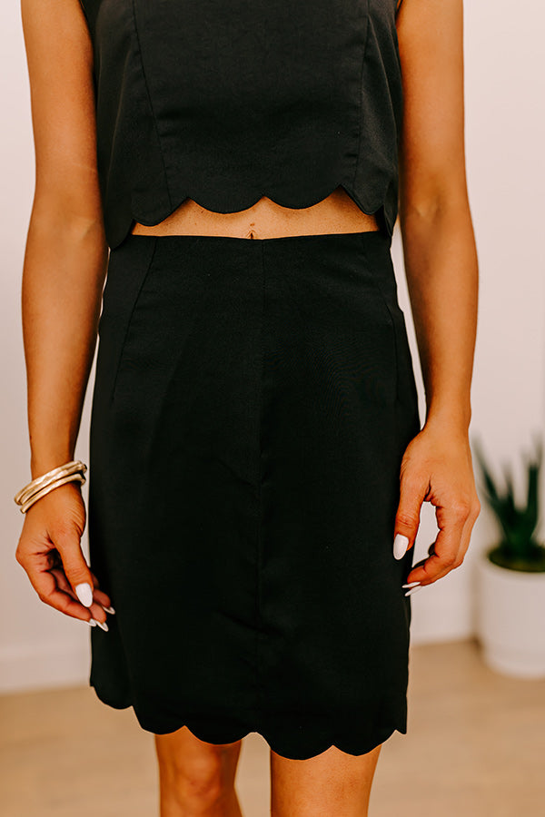 Girls Night Out Mini Skirt in Black • Impressions Online Boutique