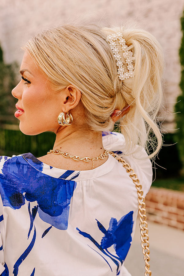 Flower Power Hair Claw Clip • Impressions Online Boutique