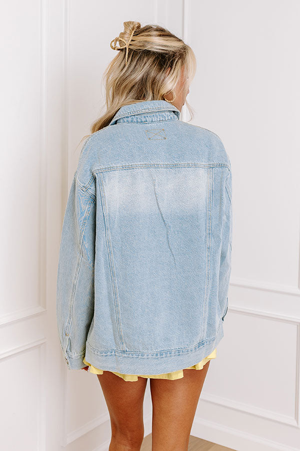The Daisy Denim Jacket • Impressions Online Boutique