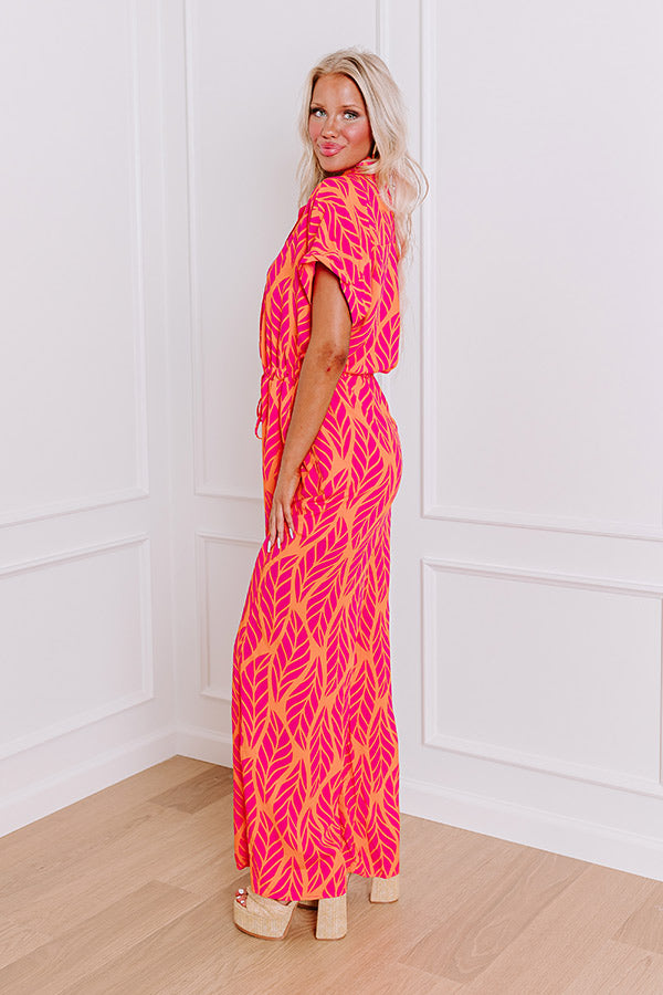 Set For Vacay Jumpsuit in Hot Pink – Impressions Online Boutique