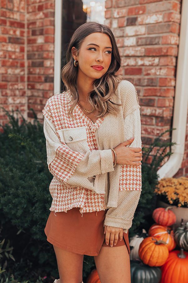 Pumpkin Patch Promises Color Block Sweater – Impressions Online Boutique