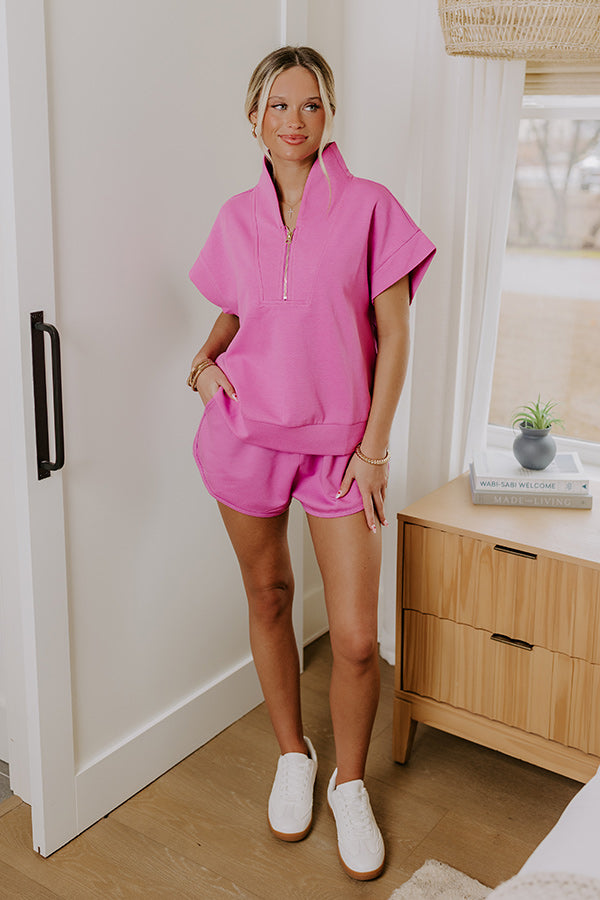 Street Style Chic Scuba Top in Violet – Impressions Online Boutique