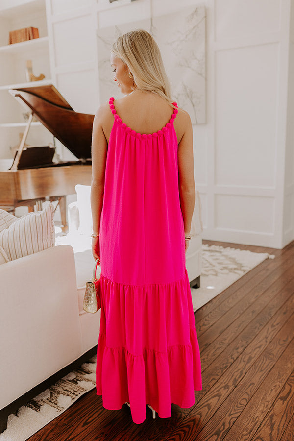 Feeling Giddy Maxi Dress in Hot Pink – Impressions Online Boutique