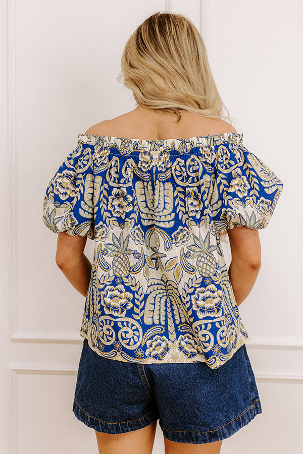 Charming Glance Off Shoulder Floral Top – Impressions Online Boutique