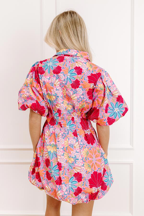 Vacay Cocktails Floral Mini Dress – Impressions Online Boutique