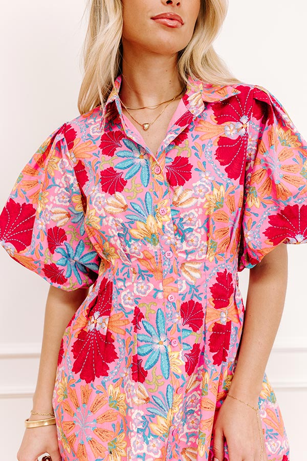 Vacay Cocktails Floral Mini Dress – Impressions Online Boutique