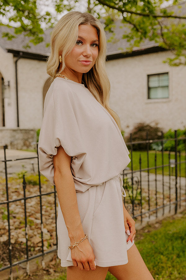 Everyday Chic Bubble Top in Taupe – Impressions Online Boutique