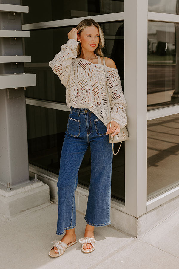 The Jackie Midrise Ankle Flare – Impressions Online Boutique