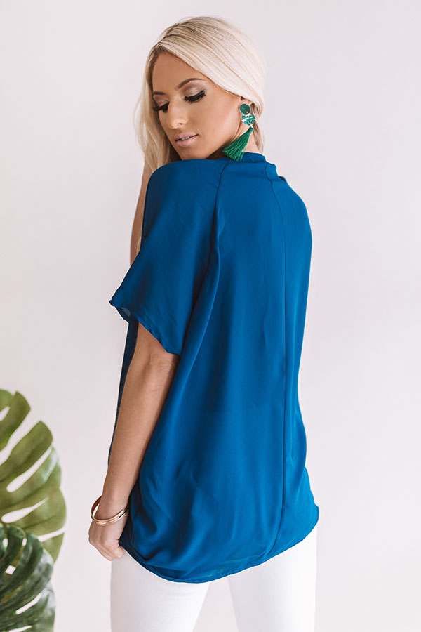 Light Up The Night Tunic in Royal Blue • Impressions Online Boutique