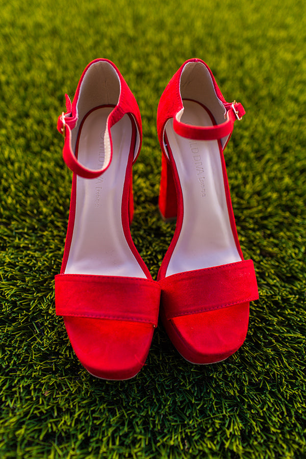 Heat Wave Heel in Red – Impressions Online Boutique