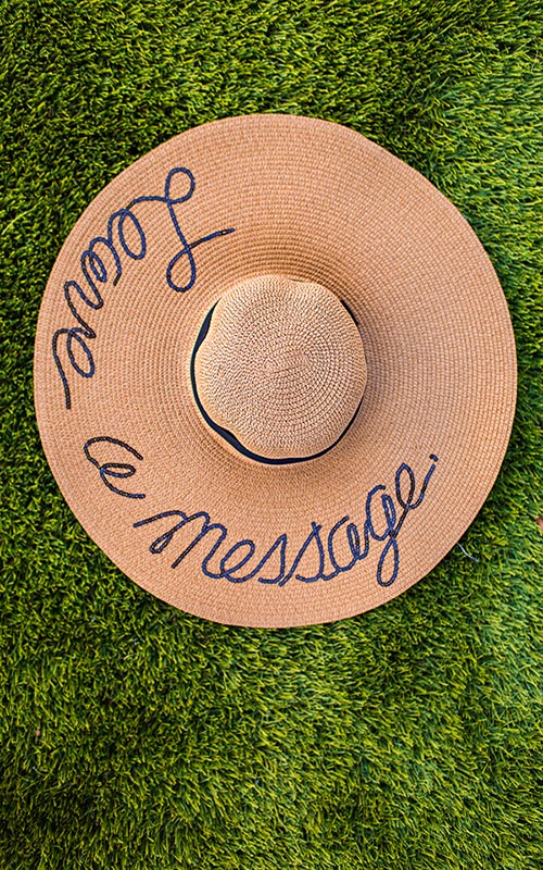 Leave A Message Hat • Impressions Online Boutique