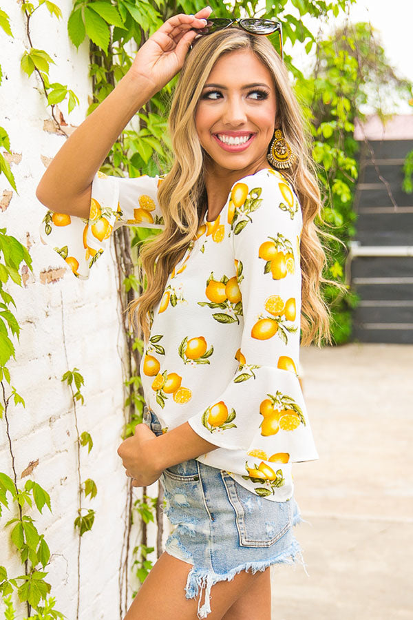 Citrus and Sweet Shift Top • Impressions Online Boutique