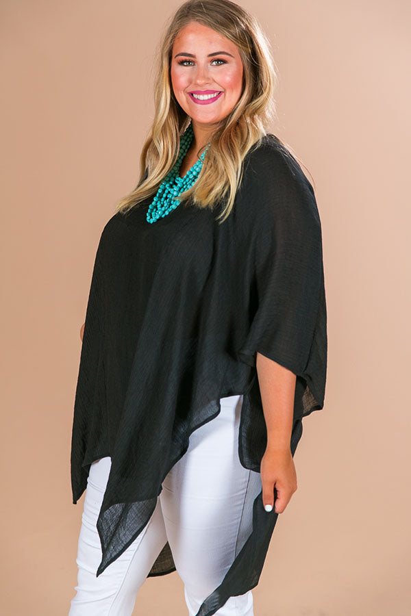 Hello Bombshell Shift Tunic In Black • Impressions Online Boutique