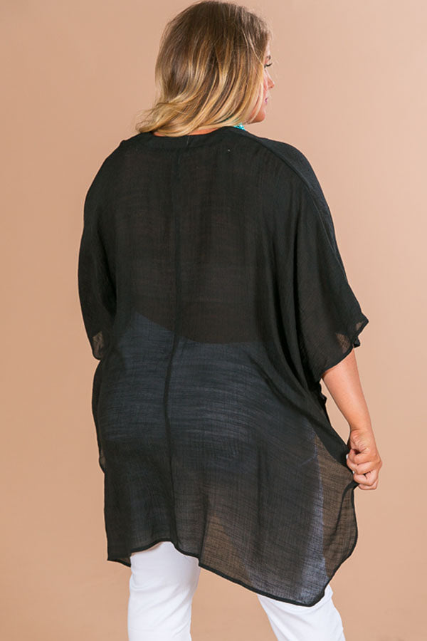 Hello Bombshell Shift Tunic In Black • Impressions Online Boutique