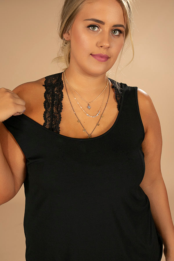 Pretty Chic Lace Bralette In Black • Impressions Online Boutique