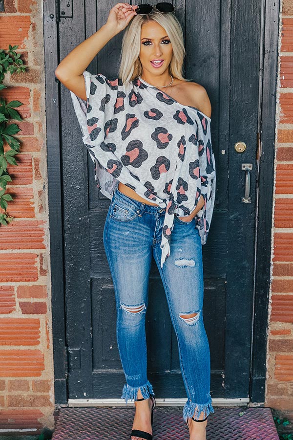 Gorgeous In Soho Leopard Top • Impressions Online Boutique