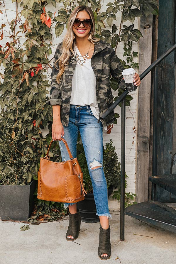 Colorado Chic Lightweight Camo Jacket • Impressions Online Boutique