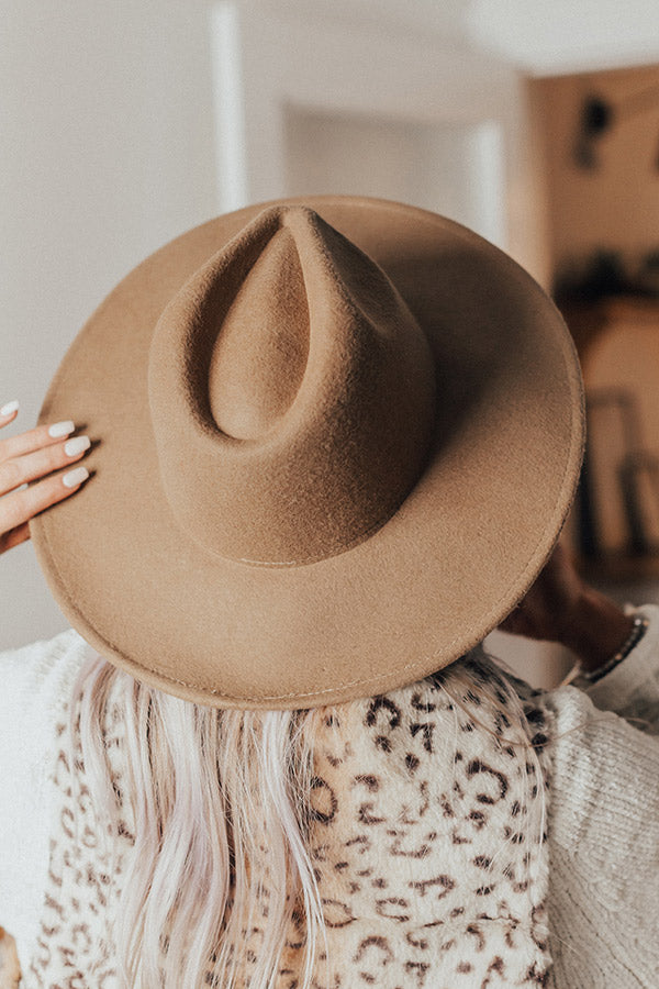The Aurora Hat In Camel • Impressions Online Boutique