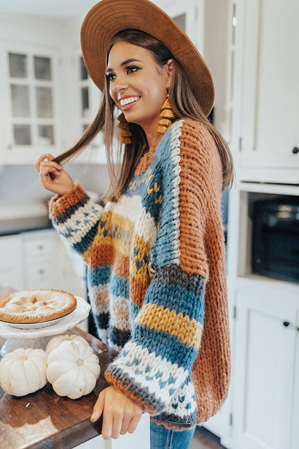 Snuggle Closer Hand-Knit Sweater – Impressions Online Boutique