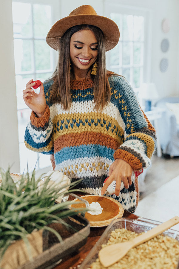 Snuggle Closer Hand-Knit Sweater – Impressions Online Boutique