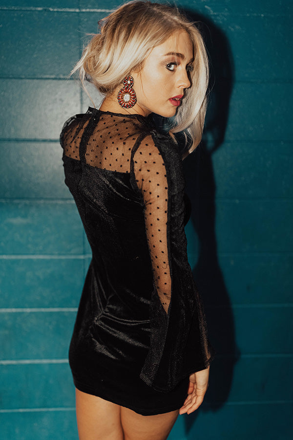 Ritz And Romance Velvet Dress • Impressions Online Boutique