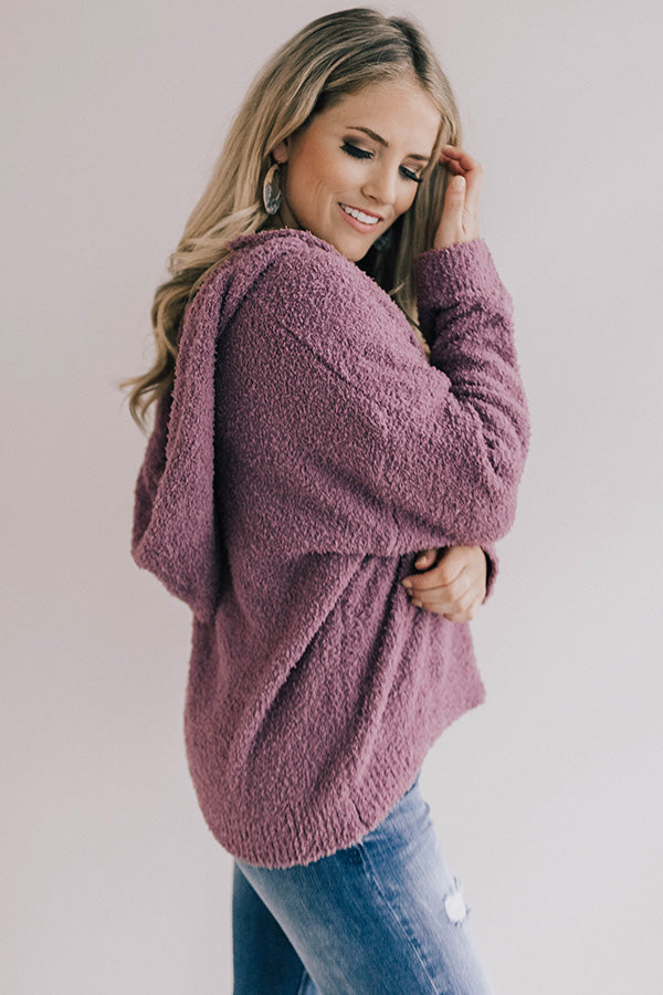 Soft And Chic Fuzzy Hoodie • Impressions Online Boutique