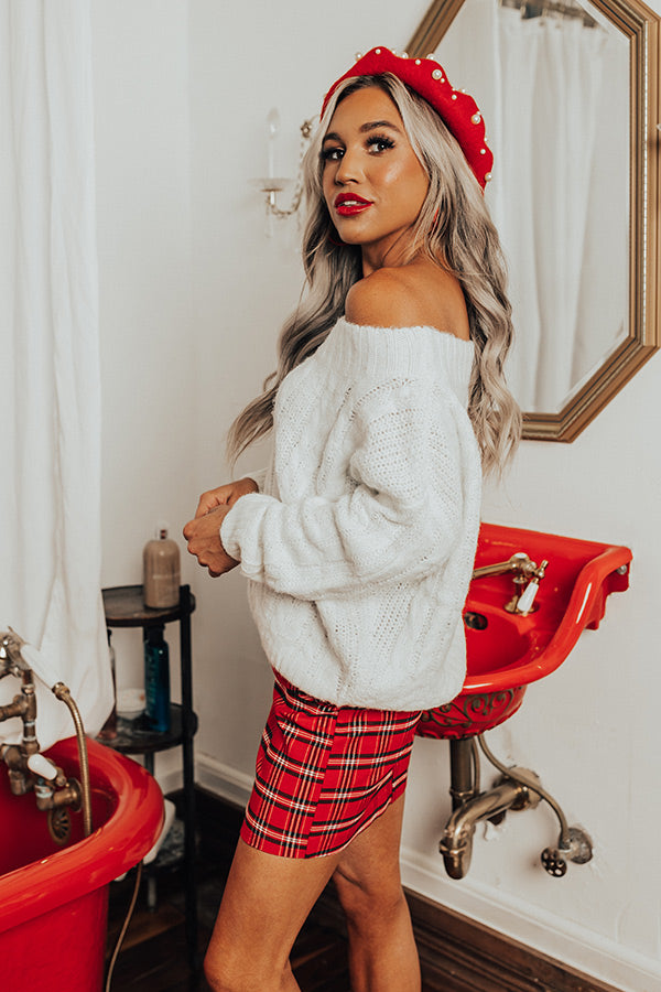 Cuddle Weather Ultra Soft Sweater In Ivory • Impressions Online Boutique