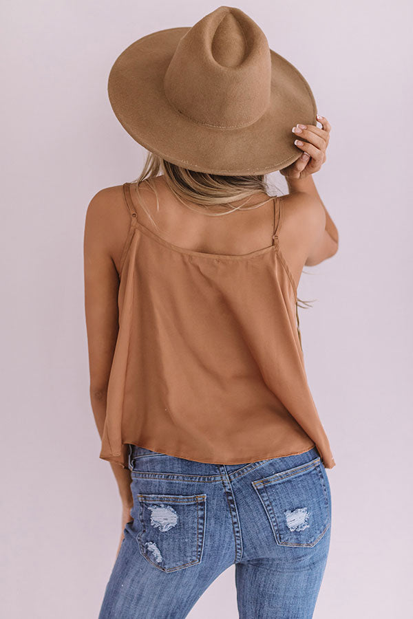 Front Page Fabulous Tank In Copper • Impressions Online Boutique
