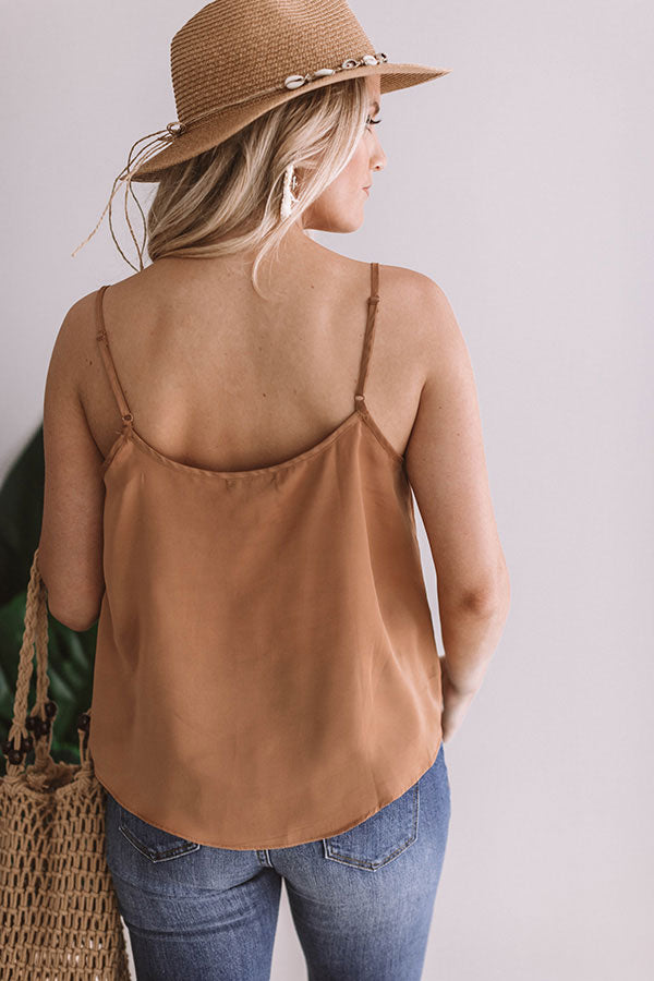 Front Page Fabulous Tank In Copper • Impressions Online Boutique