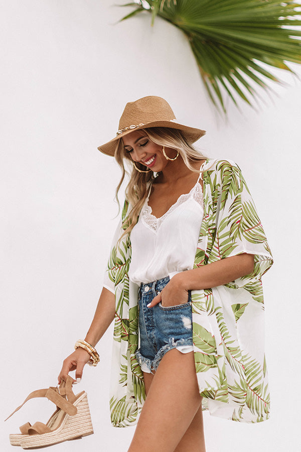 Caribbean Crush Overlay In Ivory • Impressions Online Boutique