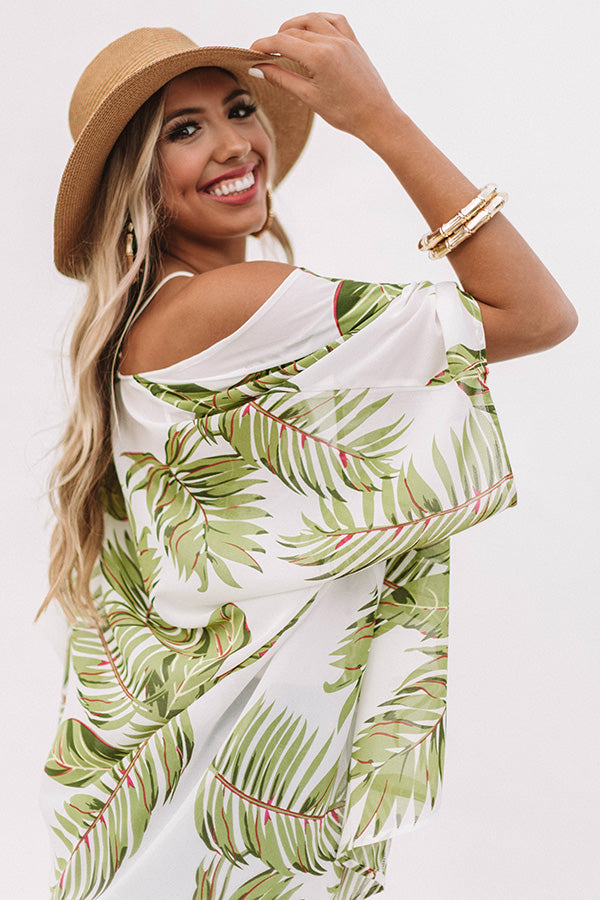 Caribbean Crush Overlay In Ivory • Impressions Online Boutique