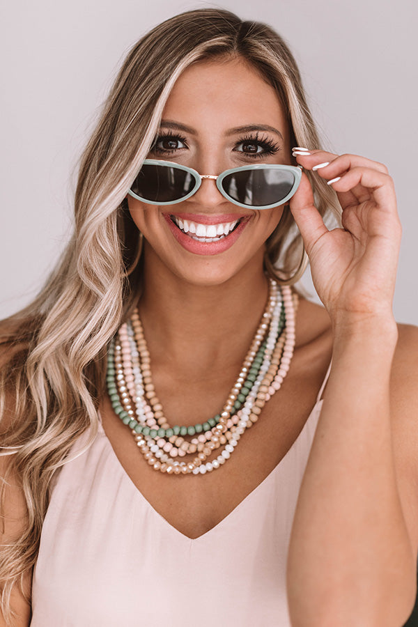 Catching Rays Sunnies In Mint • Impressions Online Boutique