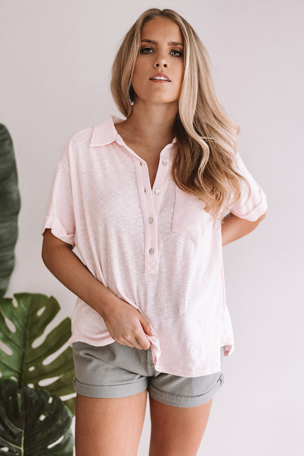 Country Club Chic Shift Top In Light Pink • Impressions Online Boutique