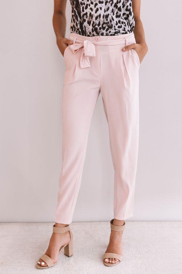 Passport In Hand Trousers in Light Pink • Impressions Online Boutique
