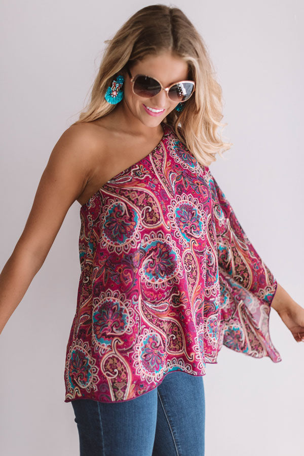 The Only One Paisley Shift Top • Impressions Online Boutique